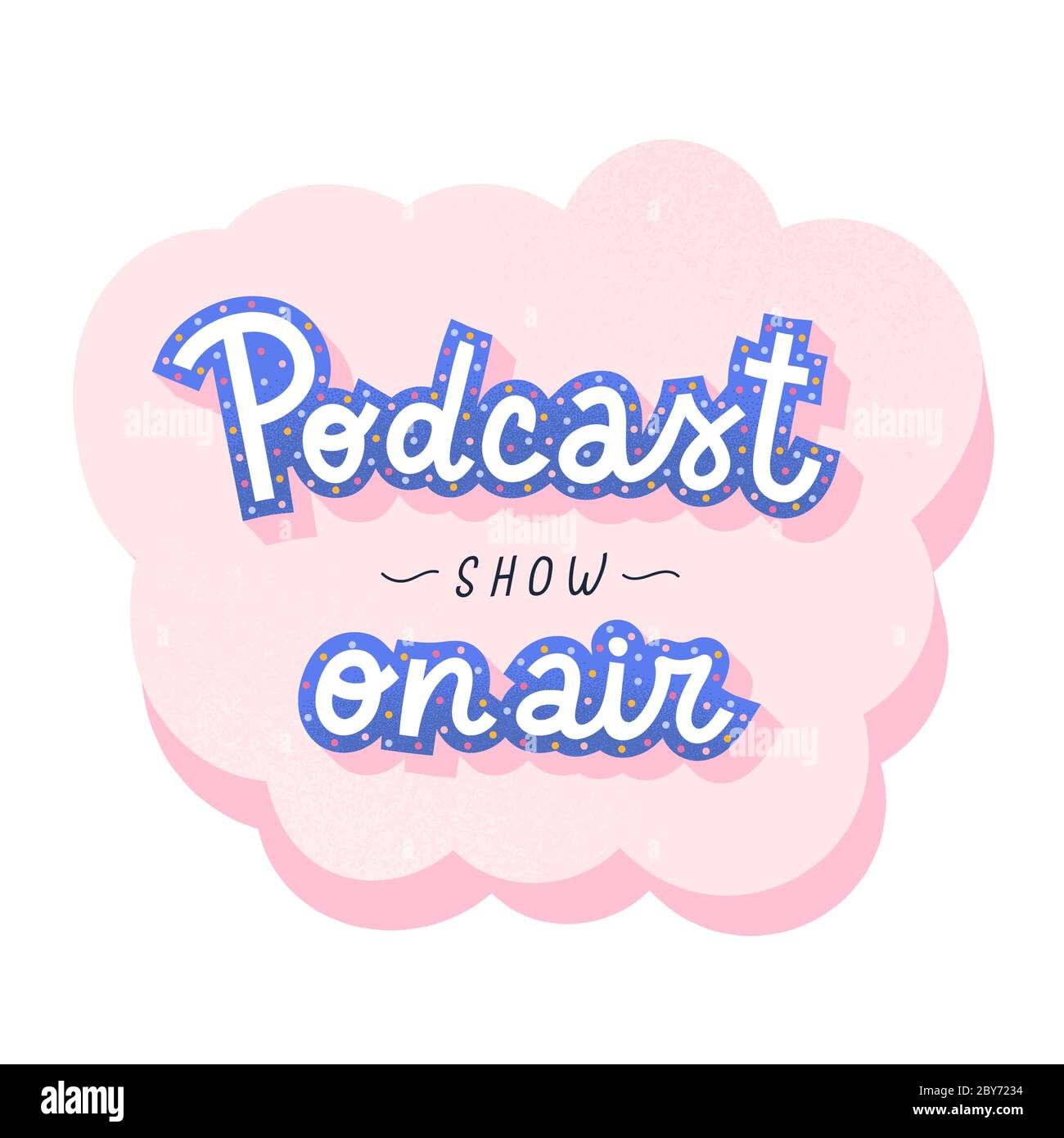 On air lettering podcast hi-res stock photography and images - Alamy