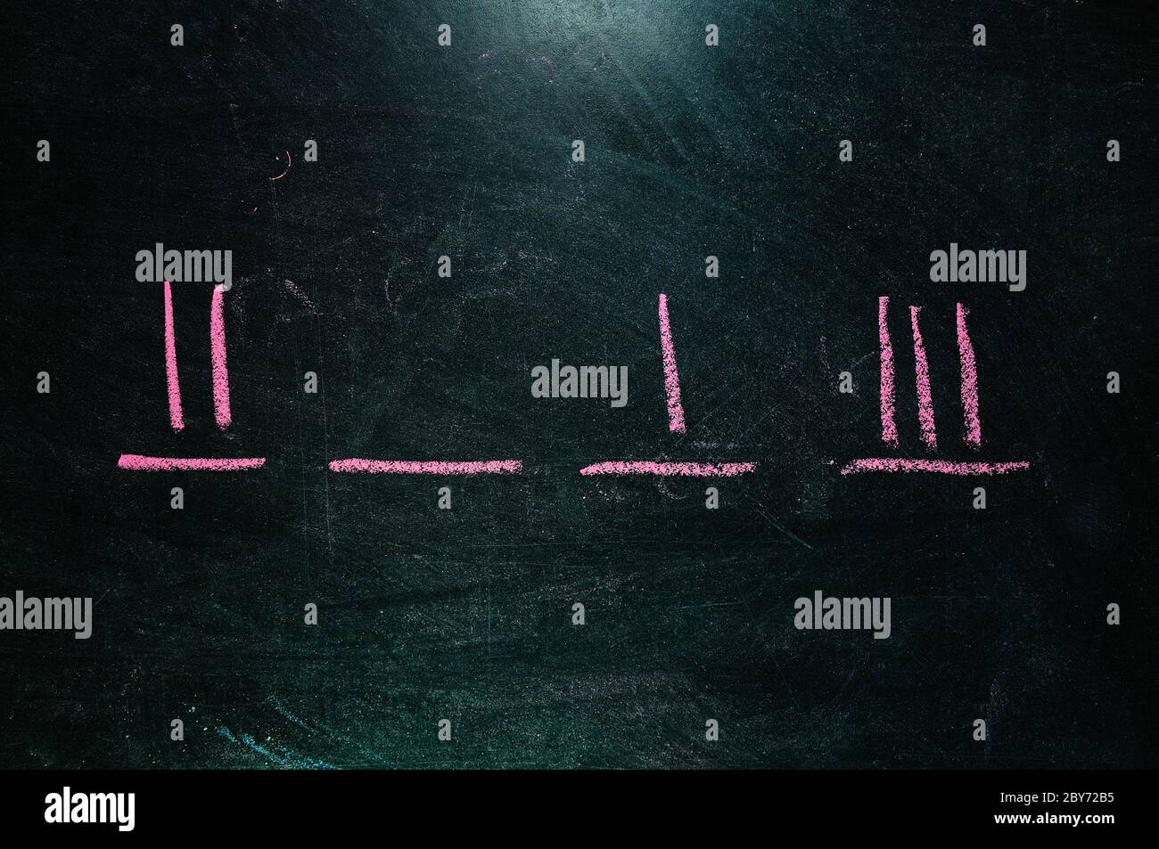 Rectangular blackboard hi-res stock photography and images - Alamy