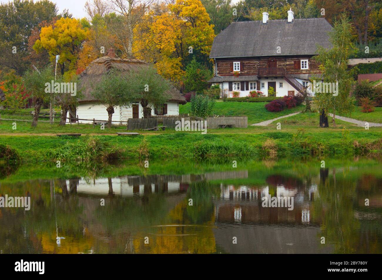 Polish village hi-res stock photography and images - Alamy