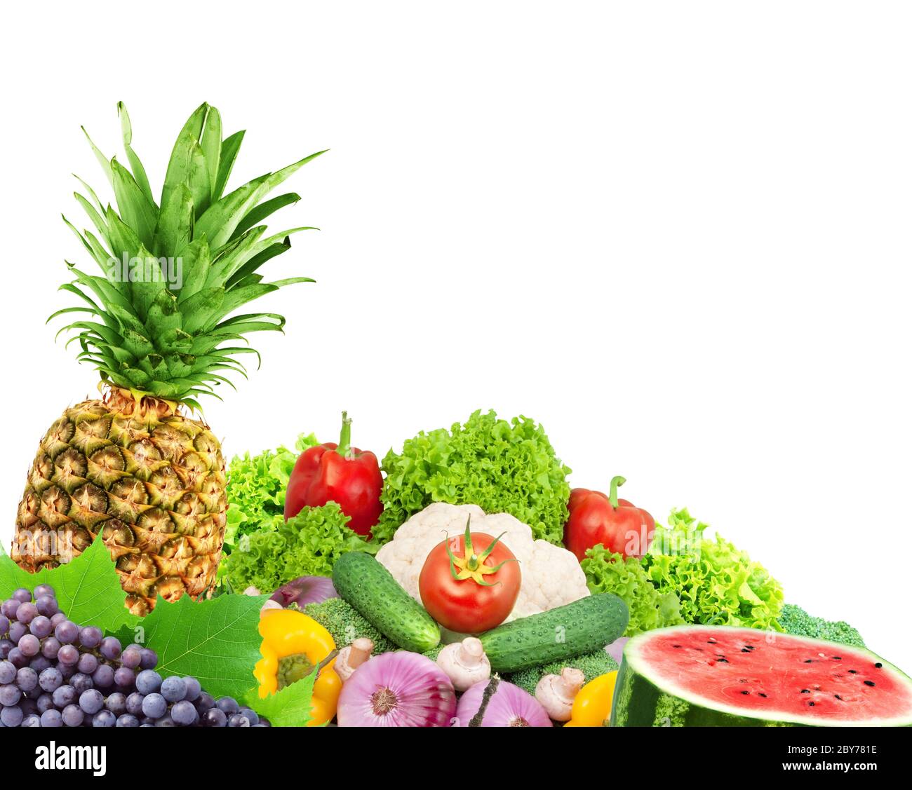 Fresh fruits and vegetables Stock Photo - Alamy