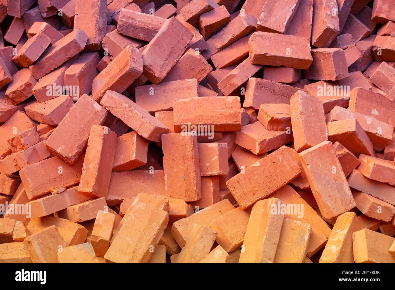 Many pile bricks texture hi-res stock photography and images - Alamy