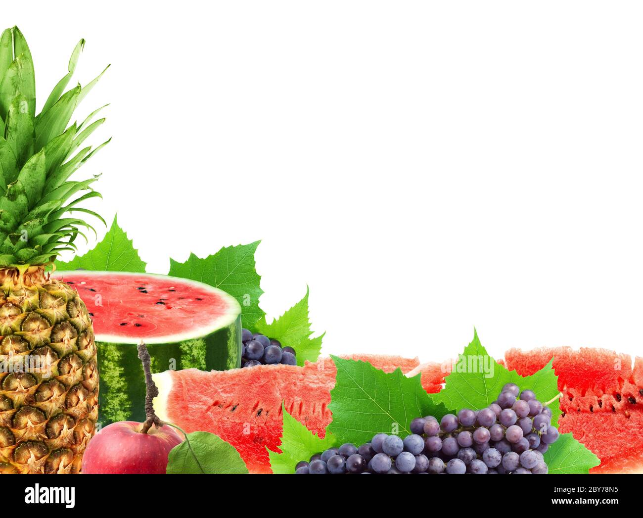 Colorful healthy fresh fruit Stock Photo - Alamy