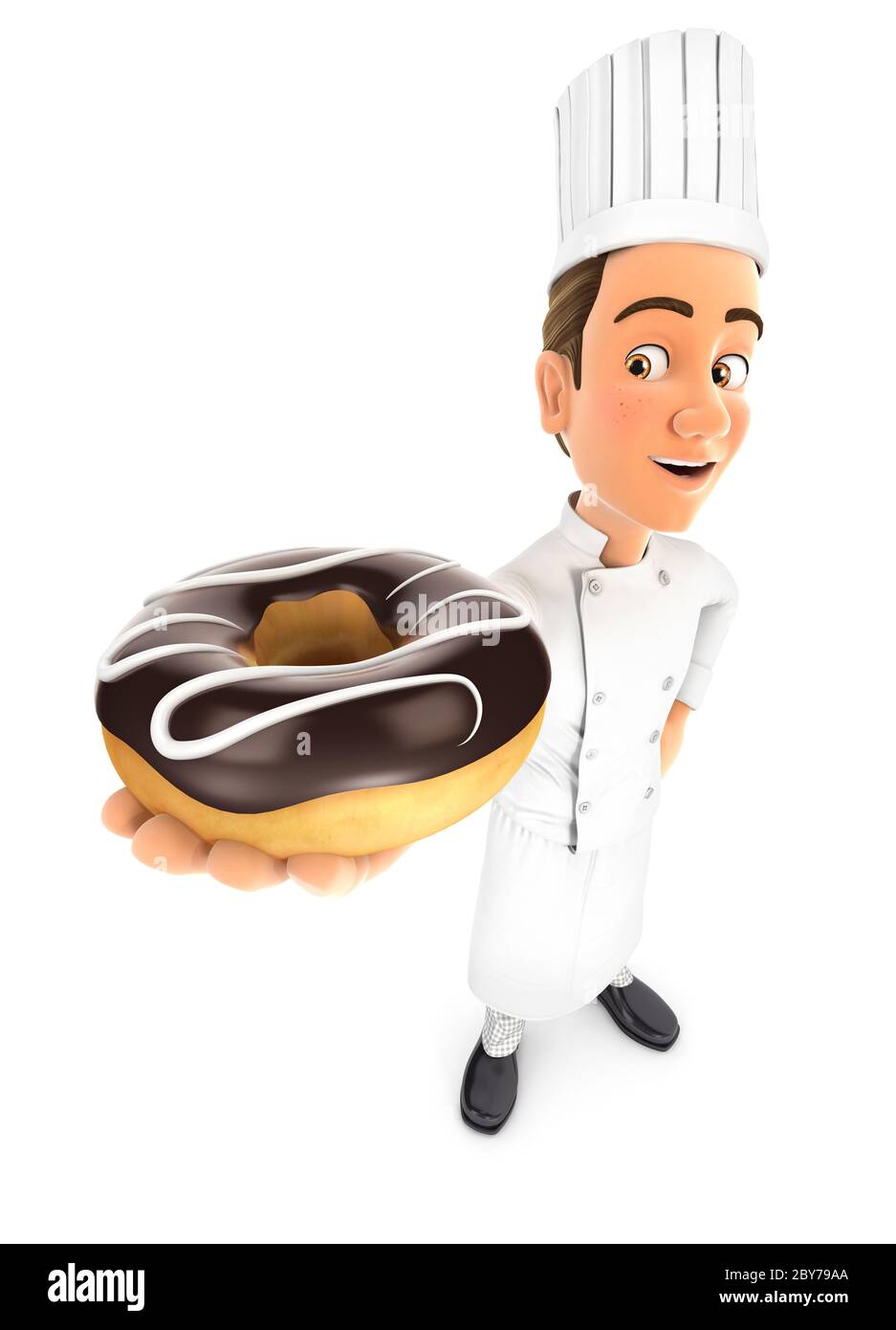 Head Chef Clipart Cartoon