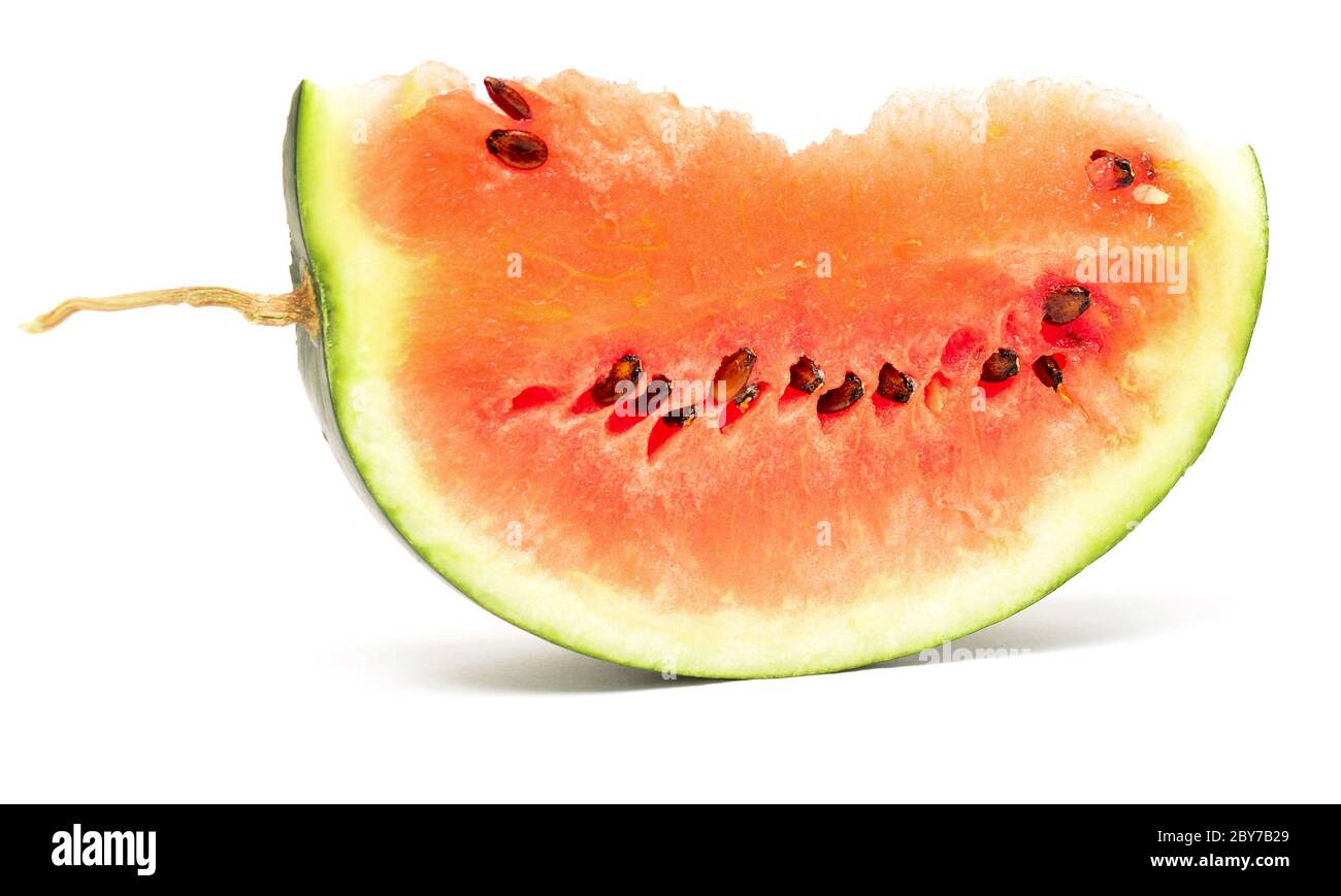 Watermelon slice black white hi-res stock photography and images - Alamy