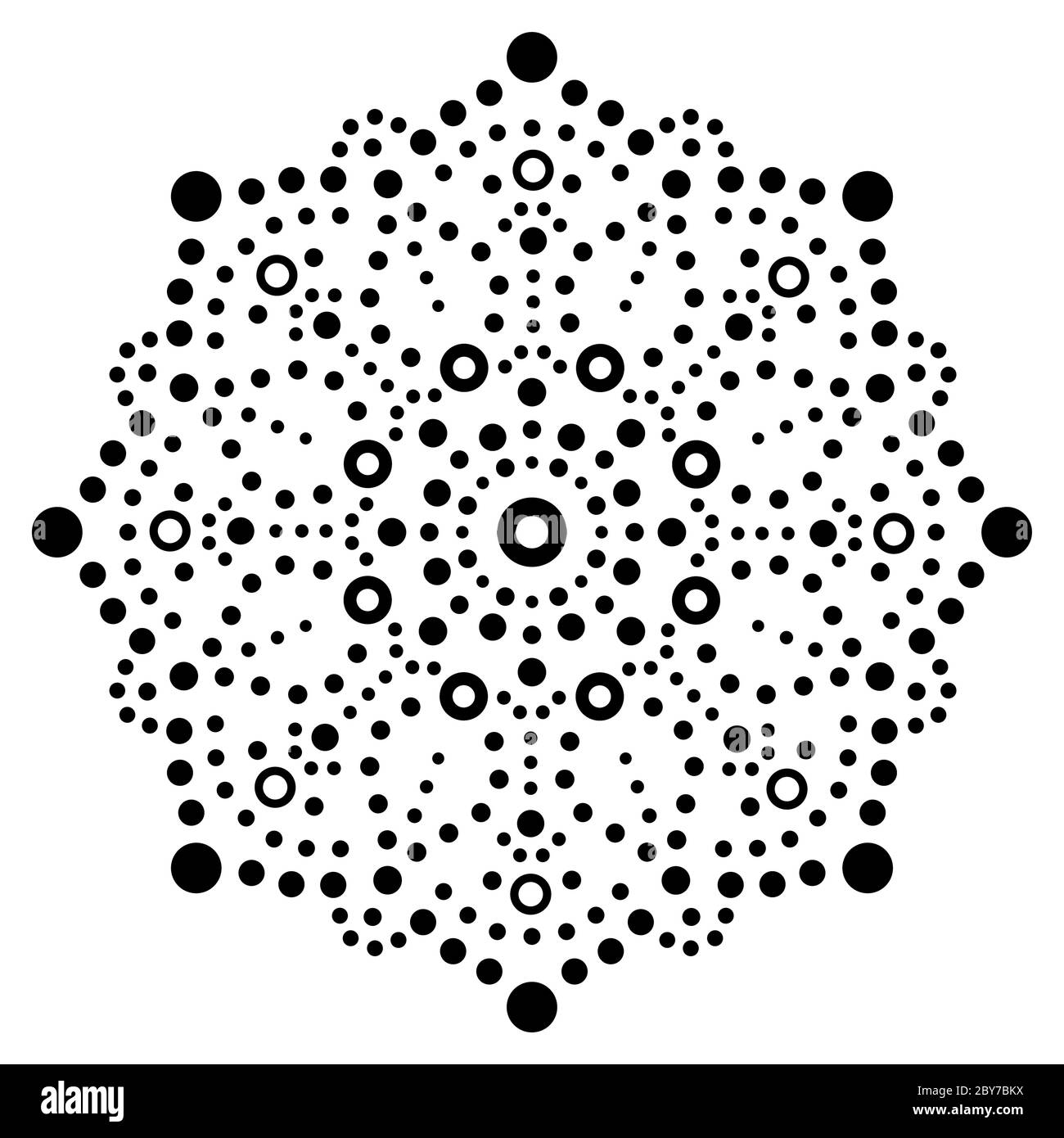 Dot painting australia Cut Out Stock Images & Pictures - Alamy