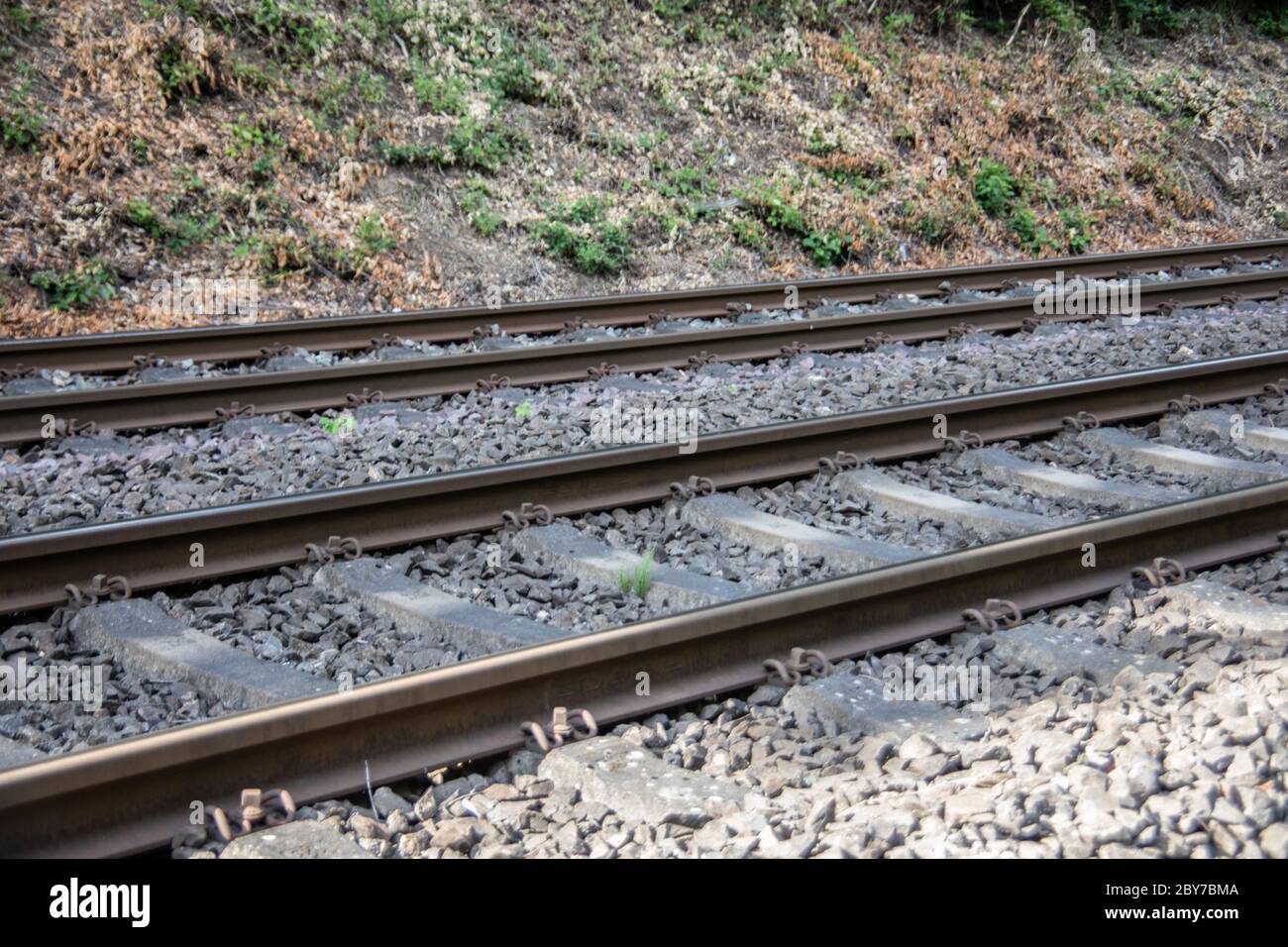 Railway sills hi-res stock photography and images - Alamy