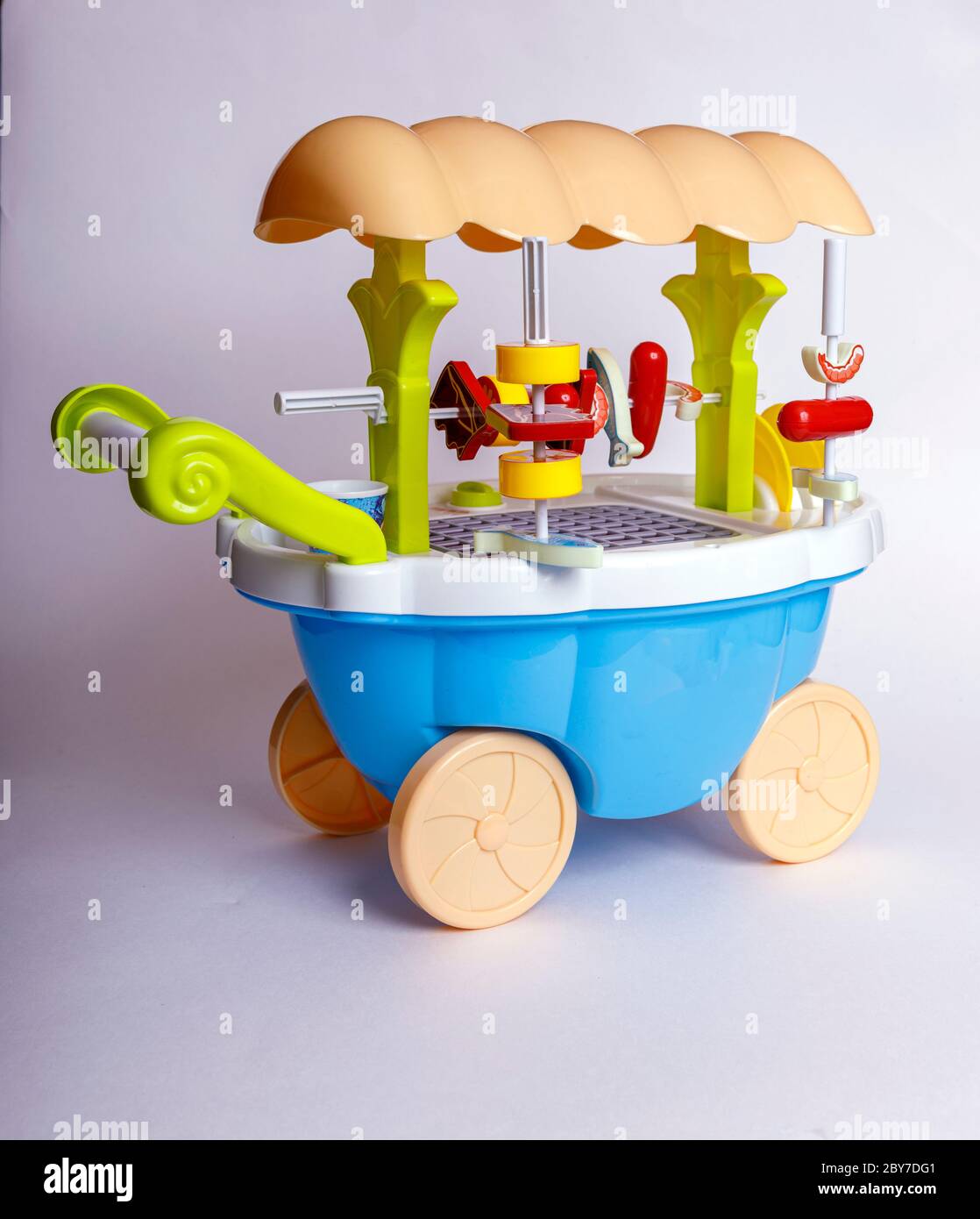 Set of BBQ Kitchen utensils. Children's toys. Children's kitchen game ...