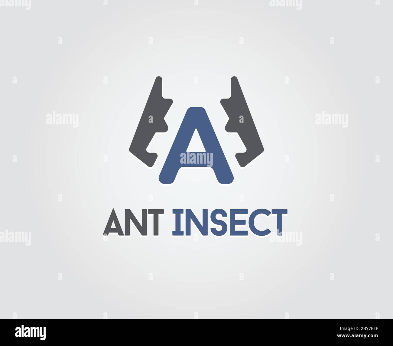 Set of Logo or Icon design for business branding looks like insect ...