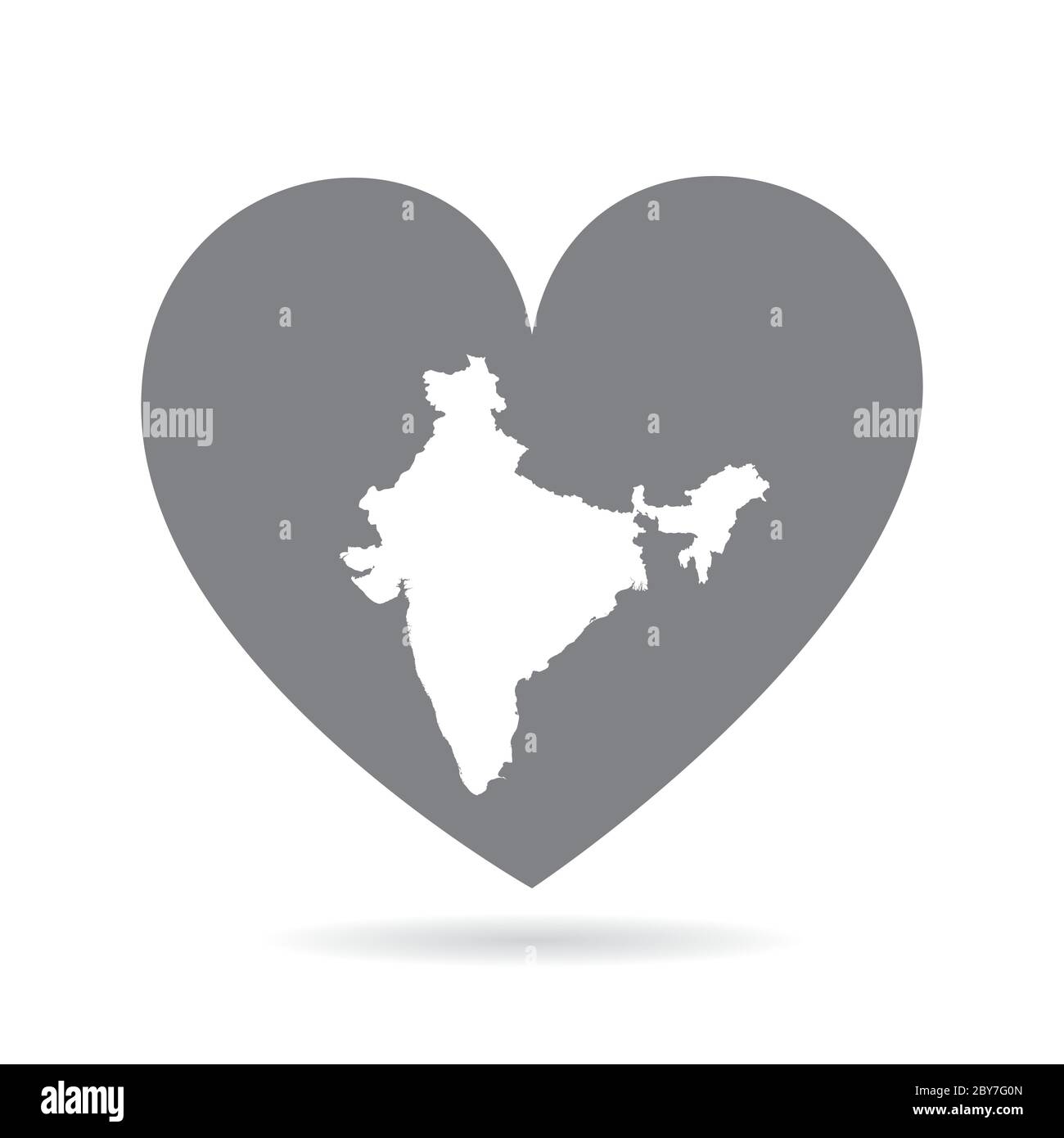 India 3D map with green recycle sign. 3D Rendering Stock Vector Image ...