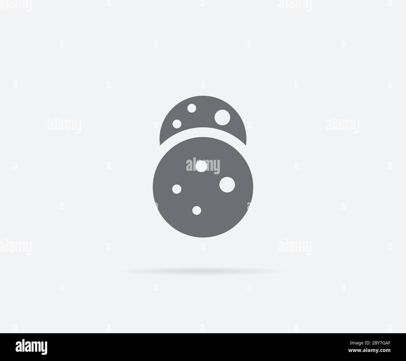 Oatmeal Cookies Oat Vector Element or Icon, Illustration Ready for ...