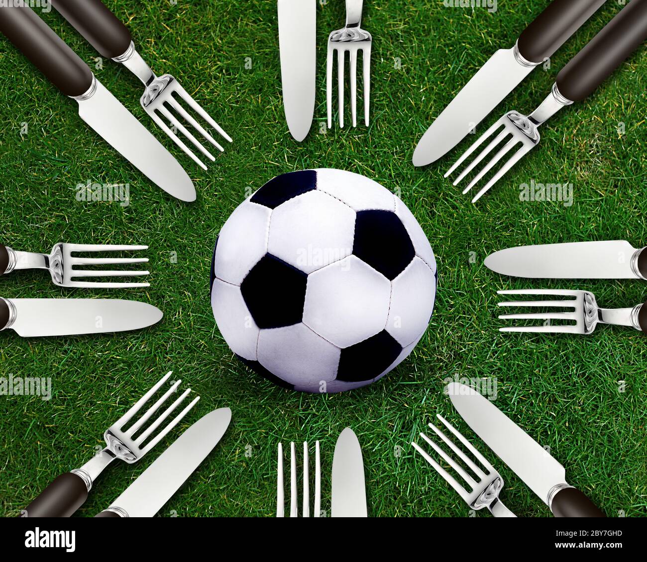 Football fork hi-res stock photography and images - Alamy