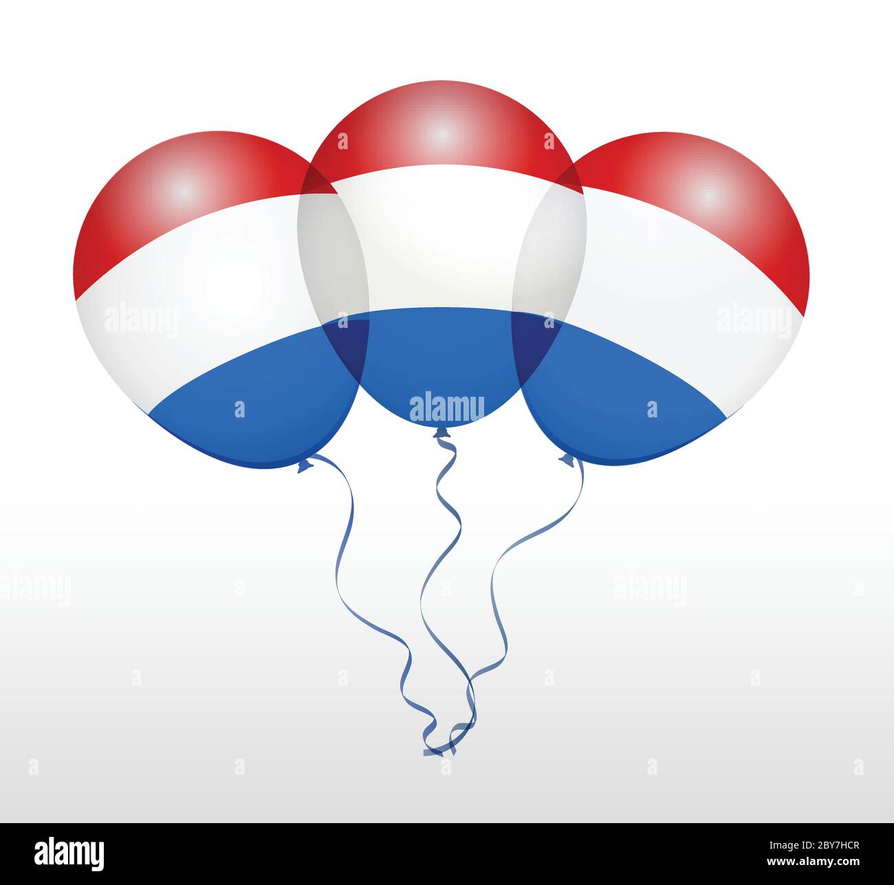 Balloons in Vector as National Flag Stock Vector Image & Art - Alamy