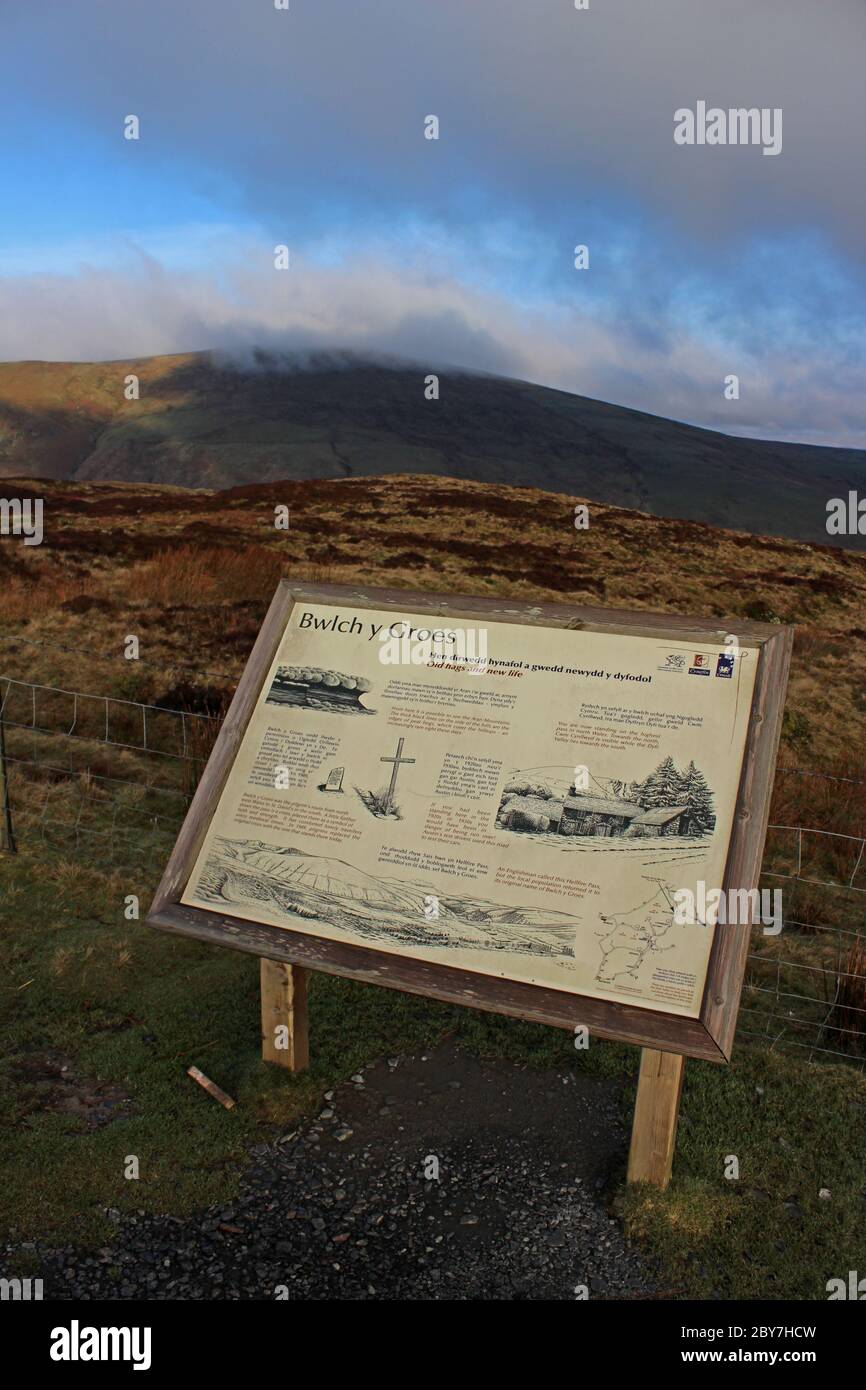 Bwlch y groes hi-res stock photography and images - Alamy