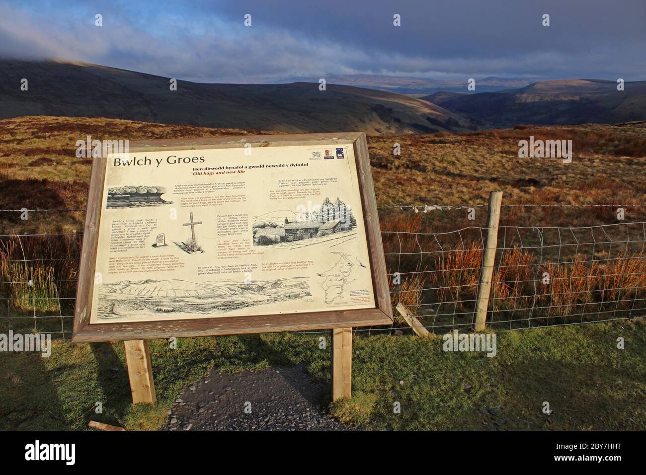 Bwlch y groes hi-res stock photography and images - Alamy