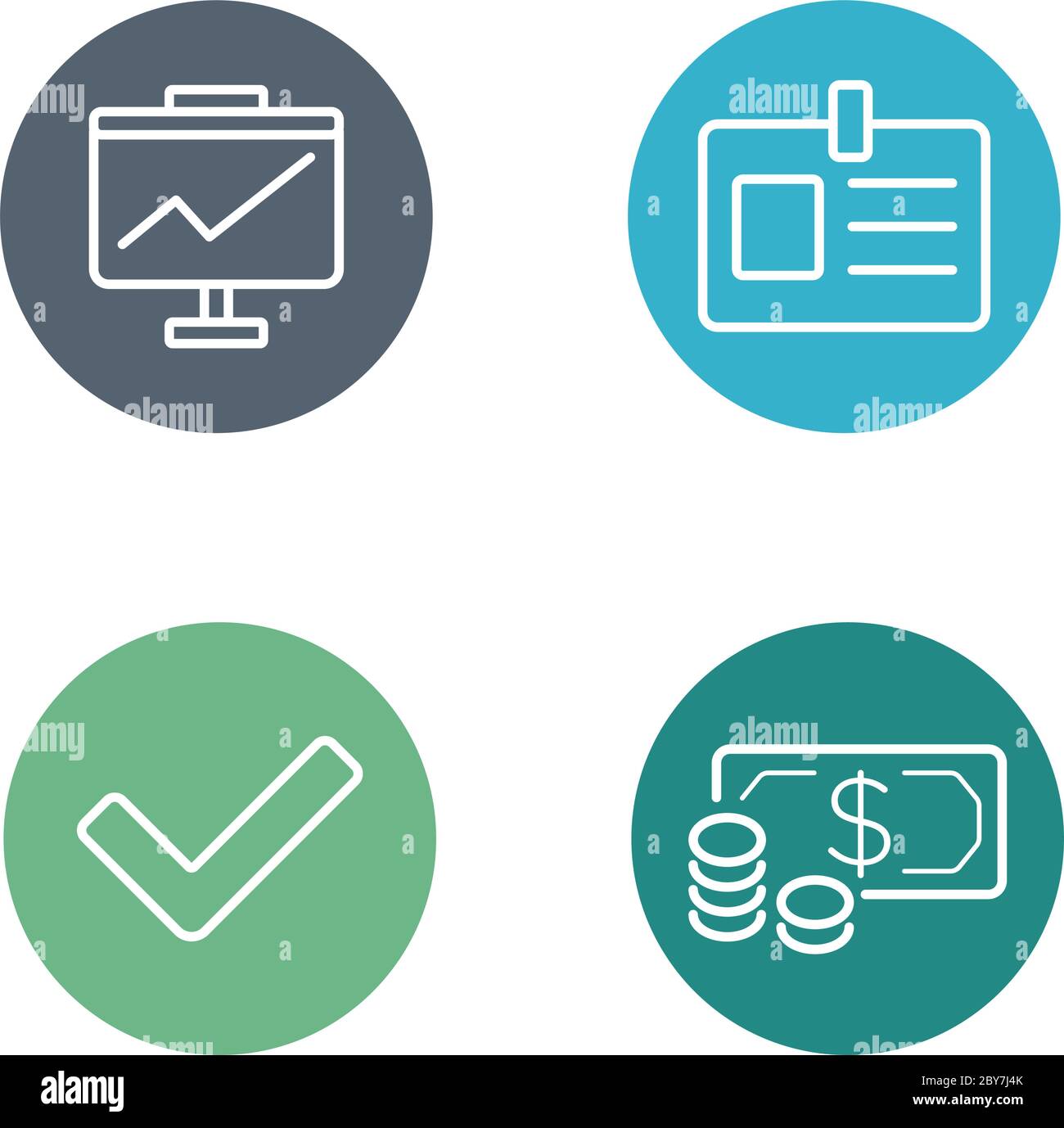 Circle billboard icon symbol Stock Vector Images - Alamy