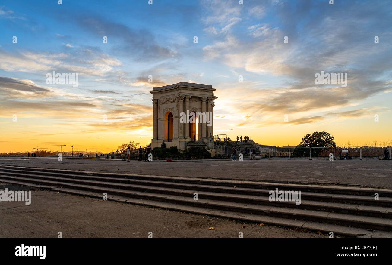 Montpellier château d’eau water tower hi-res stock photography and ...