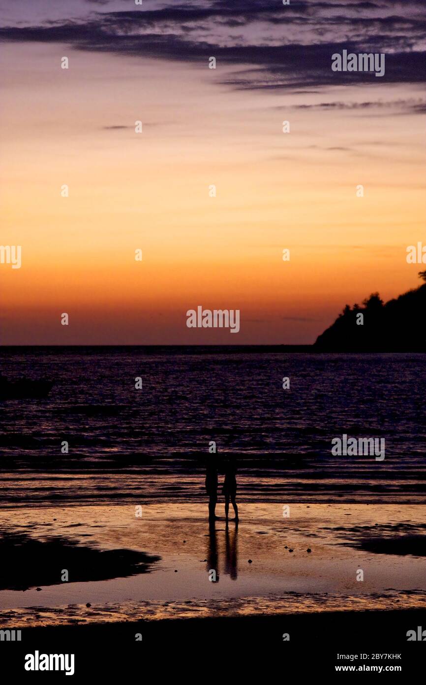 reflex in the beach in the sun Stock Photo - Alamy