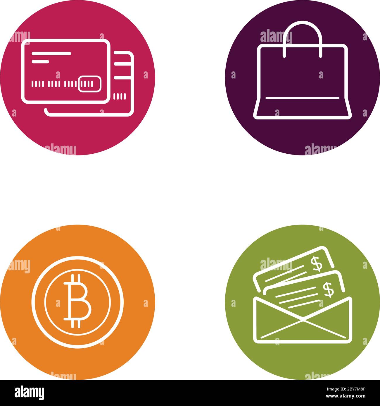 Pay circle logo hi-res stock photography and images - Alamy