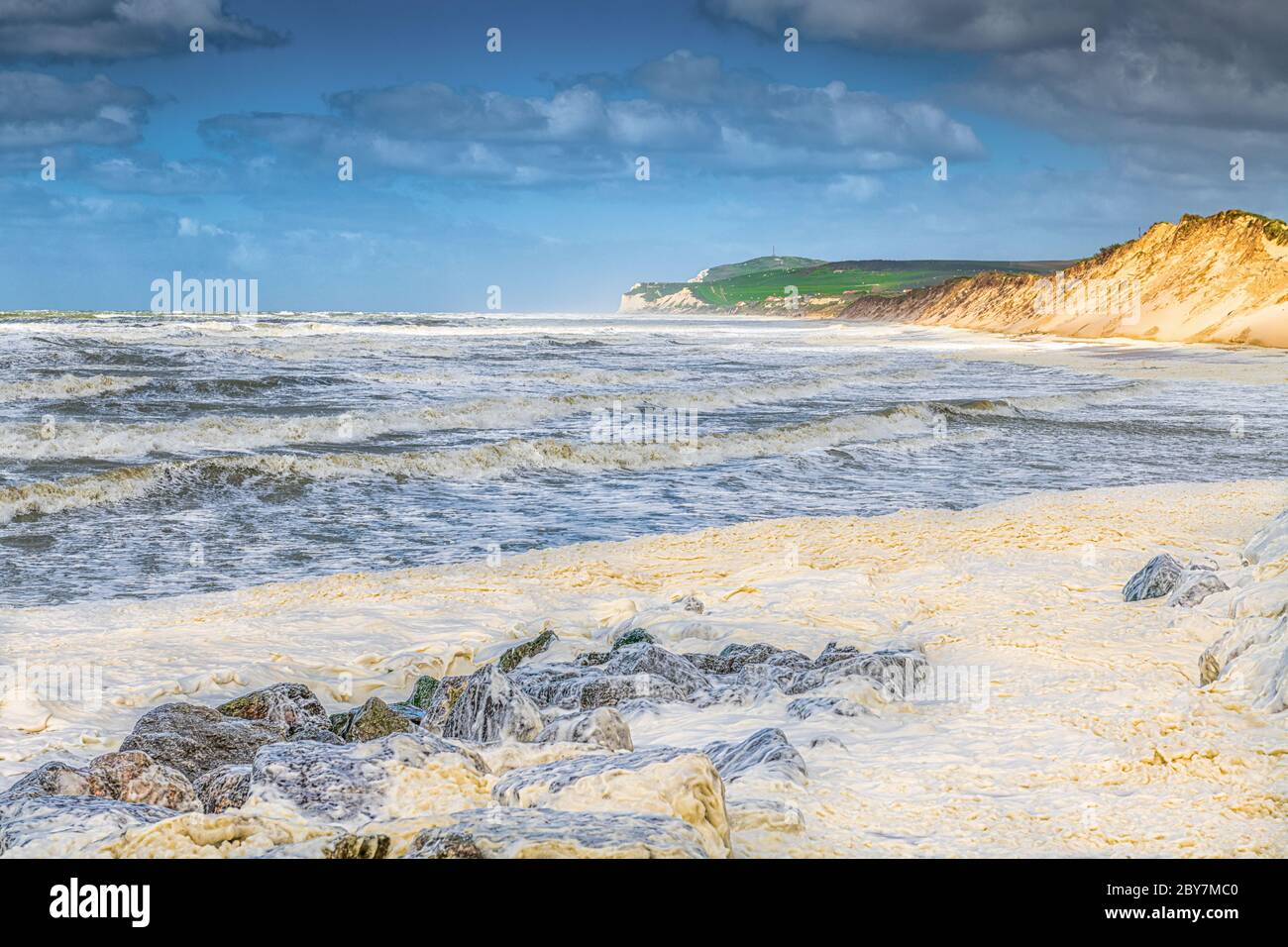 Plage de Wissant, France, Hauts de France Stock Photo - Alamy