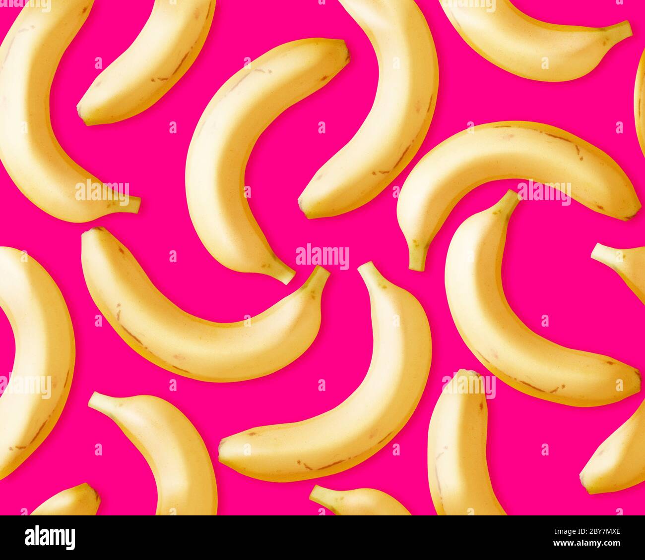 Seamless Fresh Bananas Stock Photo - Alamy