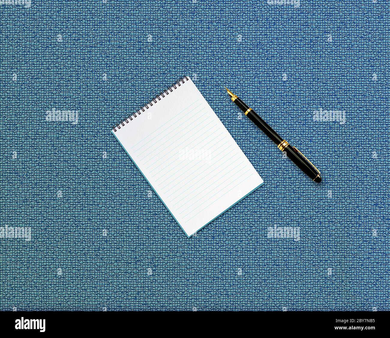 blank opened notebook Stock Photo - Alamy