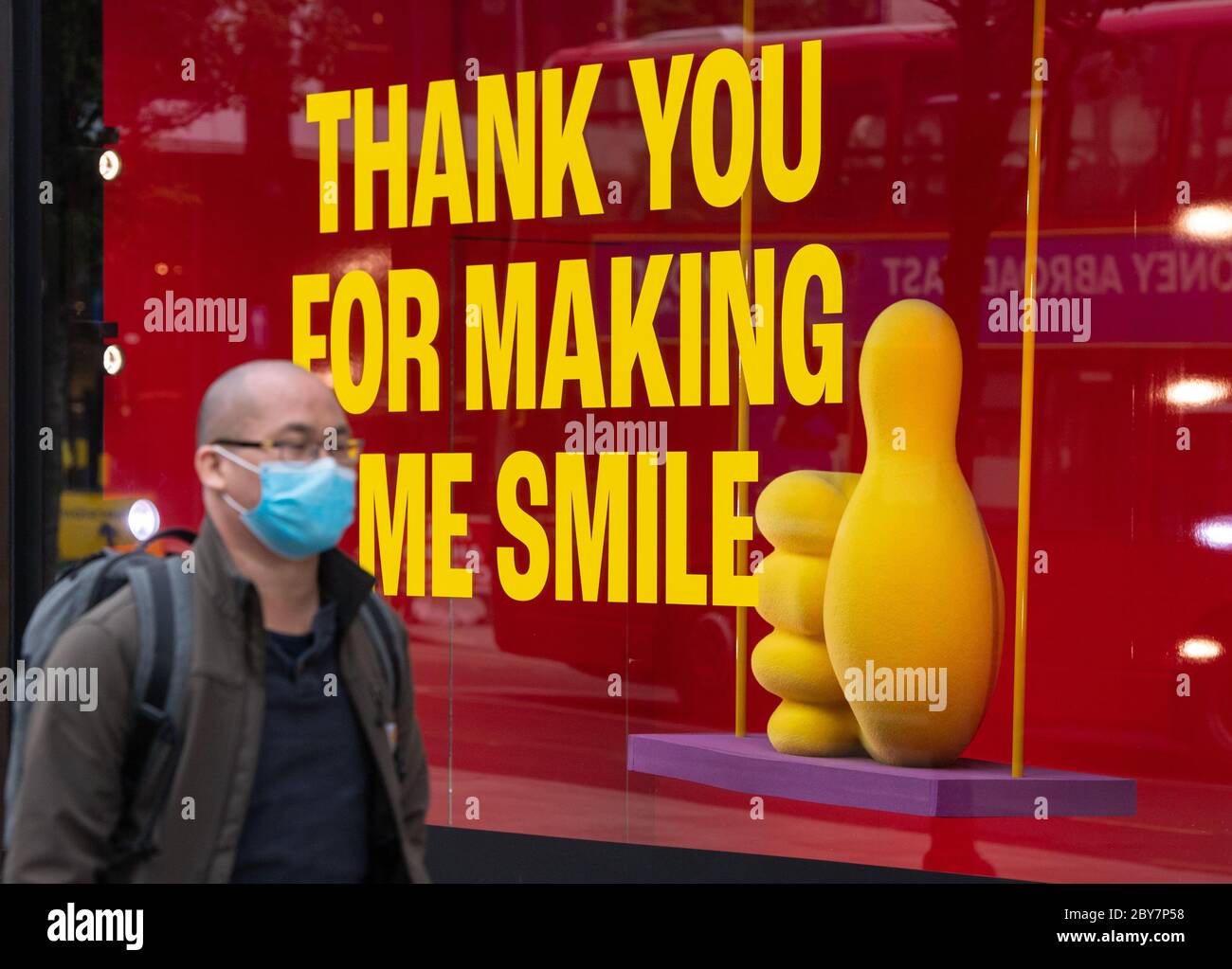 Thanks for wearing a mask hi-res stock photography and images - Alamy