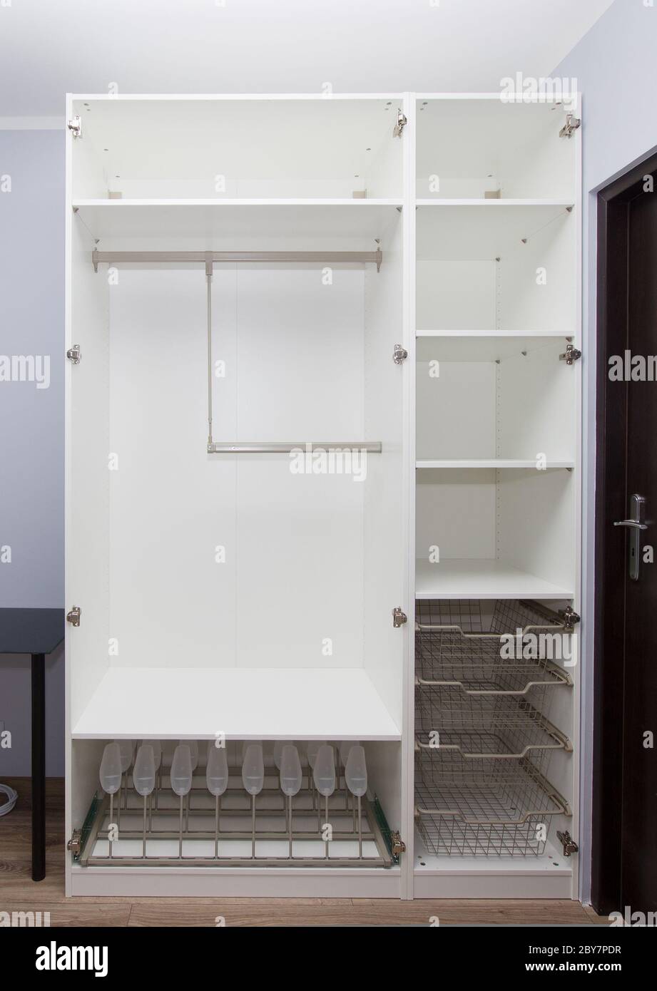 Empty Wardrobe High Resolution Stock Photography and Images - Alamy