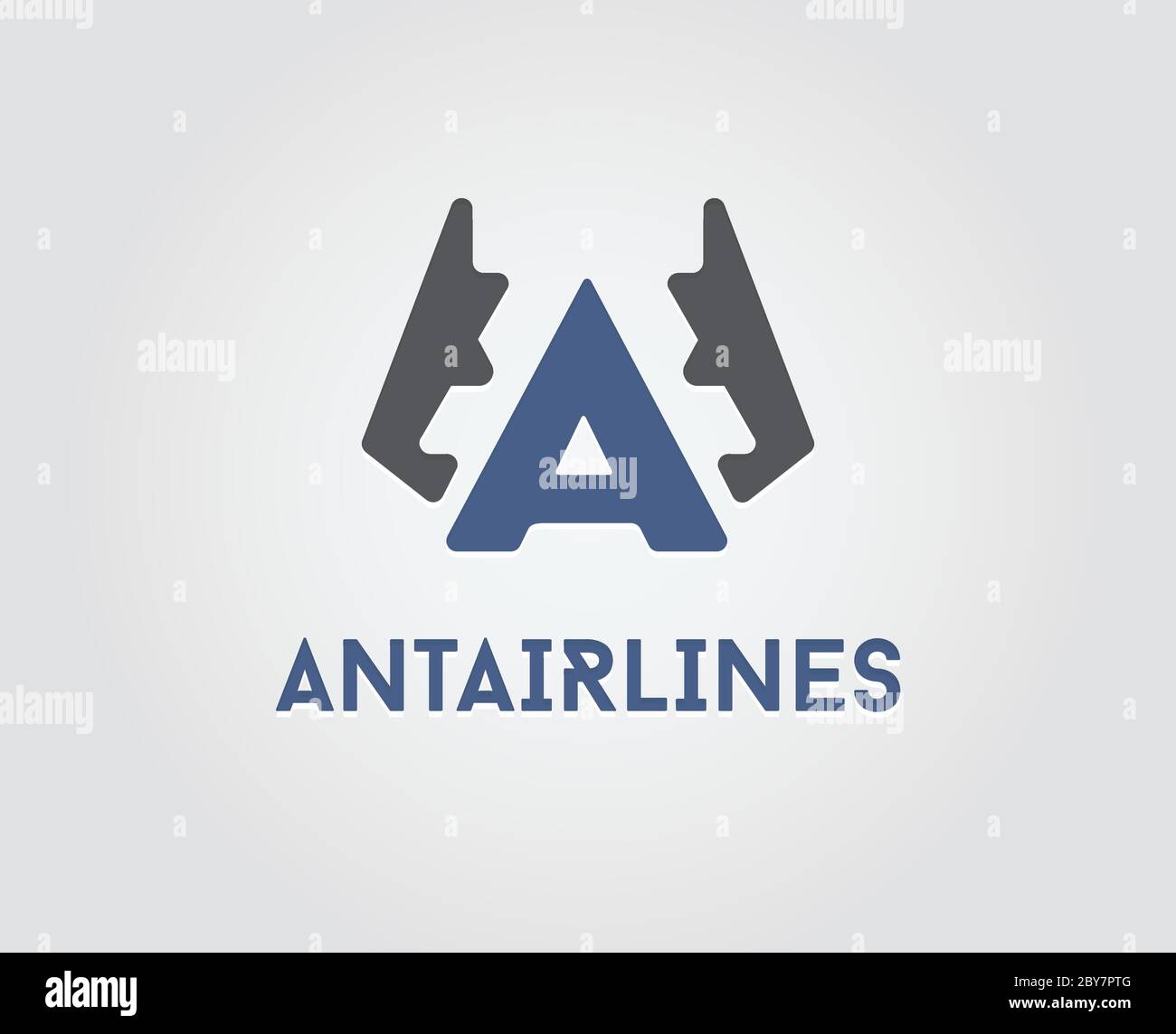 Set of Logo or Icon design for business branding looks like insect ...