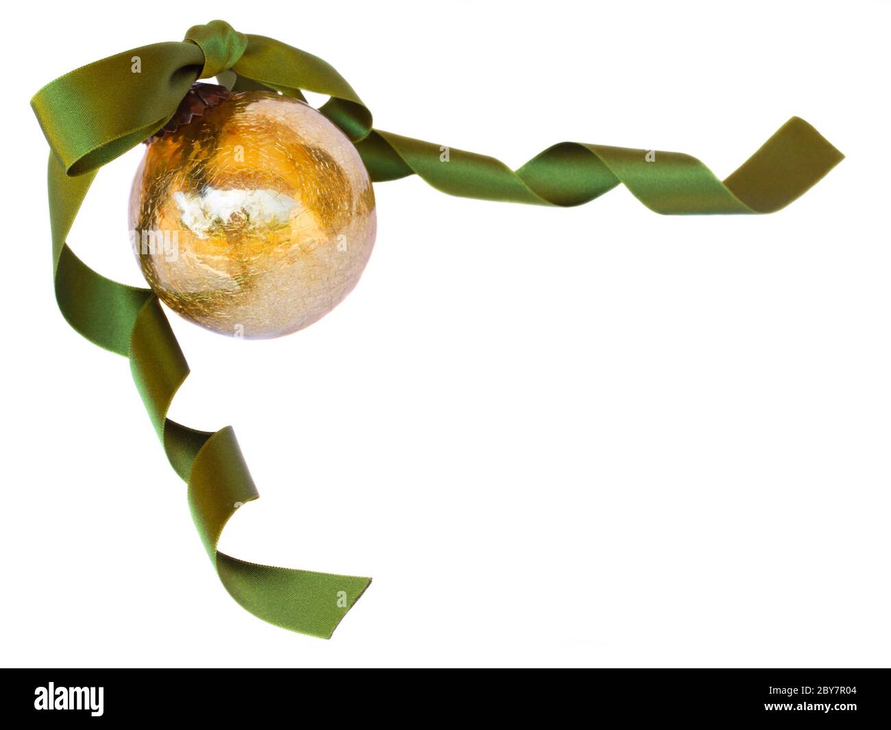 Green ribbon Cut Out Stock Images & Pictures - Alamy