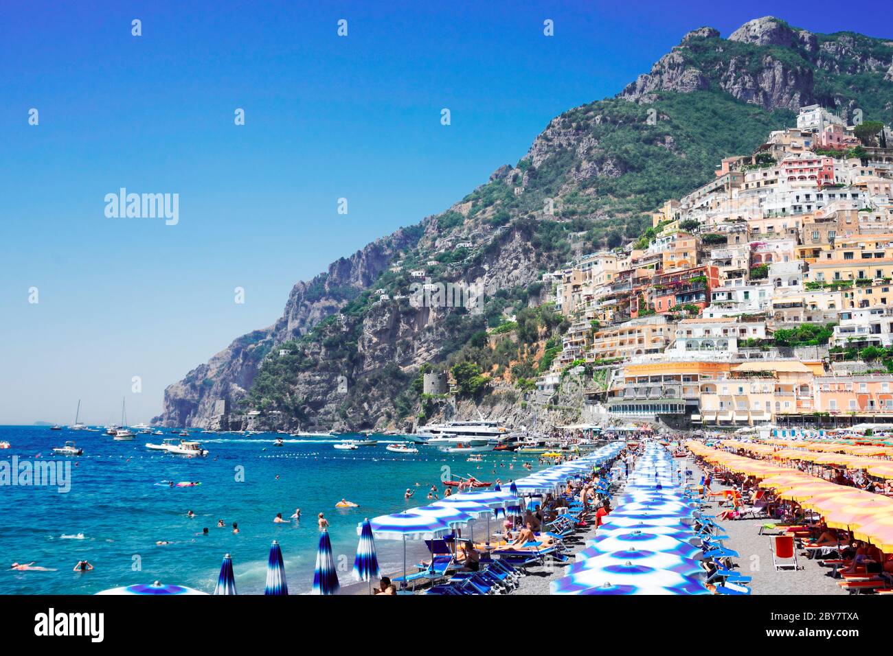 Positano resort, Italy Stock Photo - Alamy