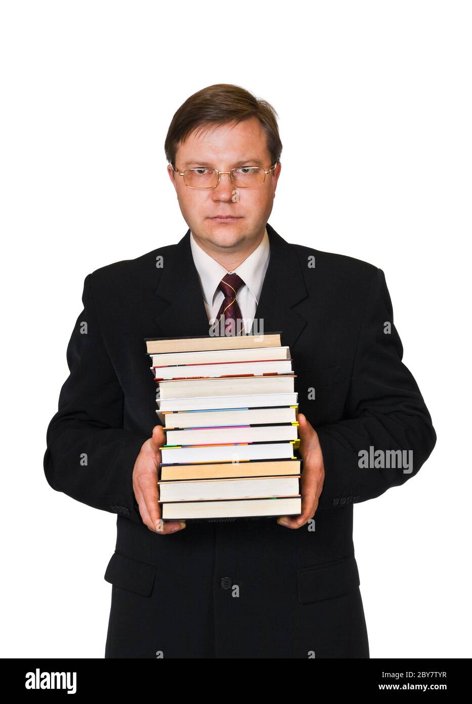 Professional stack books reading hi-res stock photography and images ...