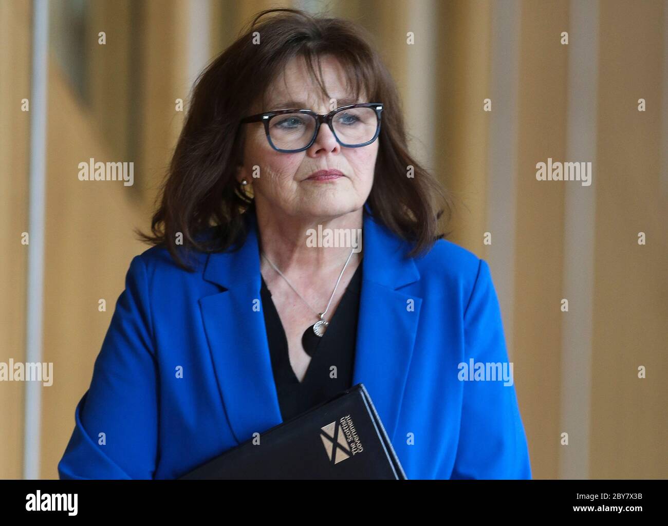 Health Secretary Jeane Freeman MSP arrives for a session at the ...