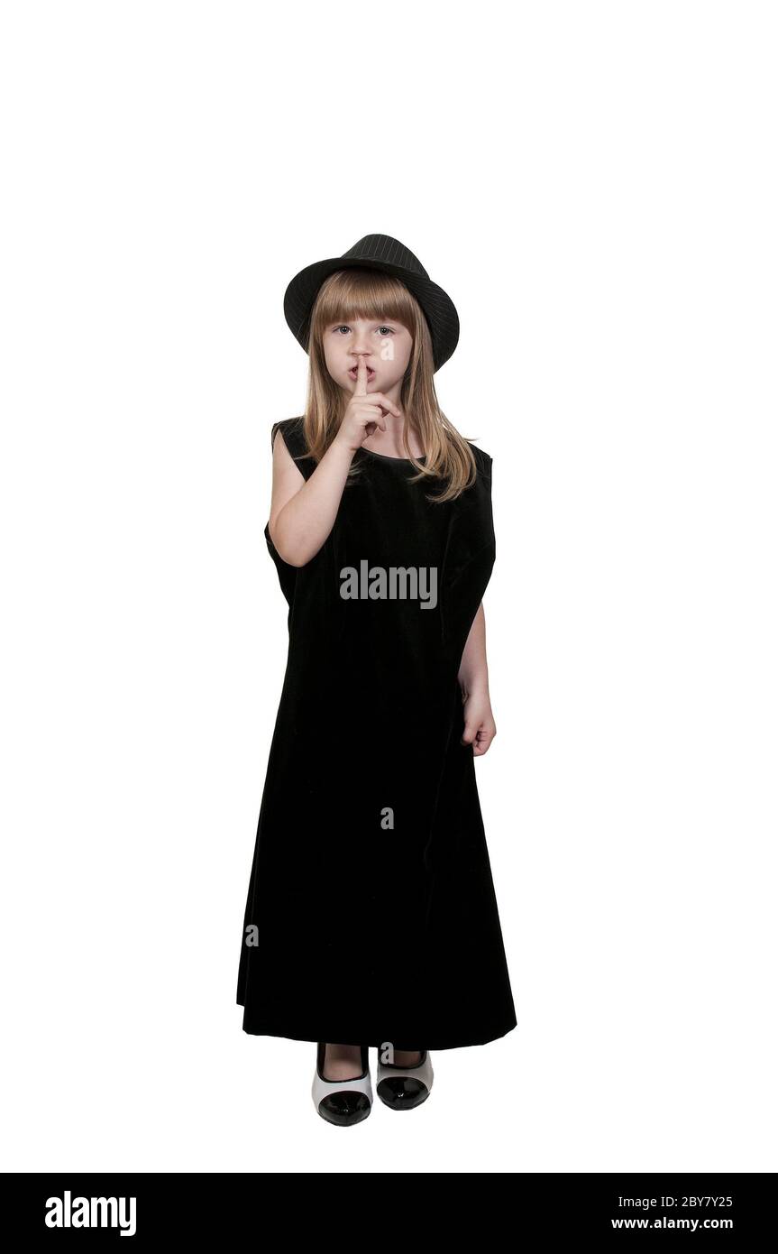 Child quiet sign hi-res stock photography and images - Alamy