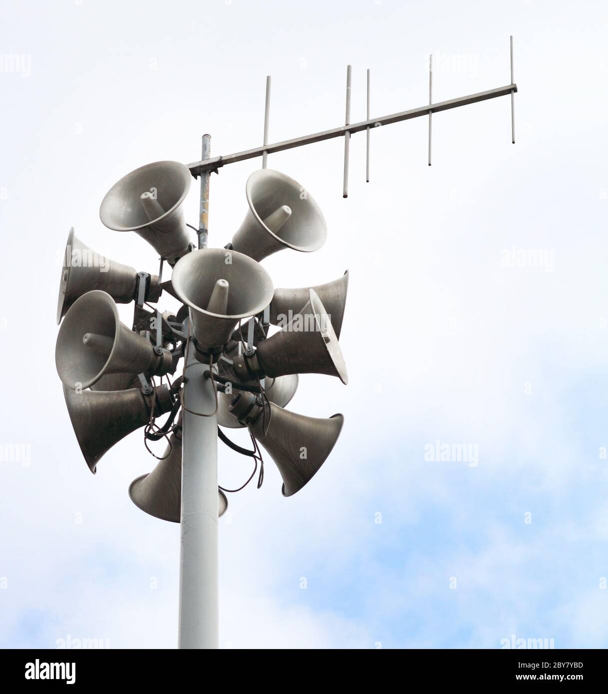 Public loudspeakers hi-res stock photography and images - Alamy