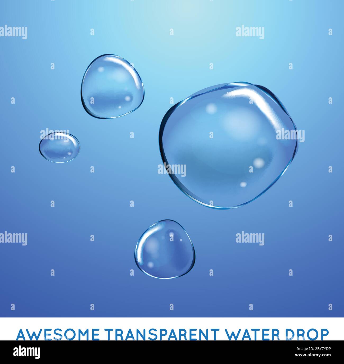 Vector Soap Water Bubbles Set. Transparent Isolated Realistic Design ...