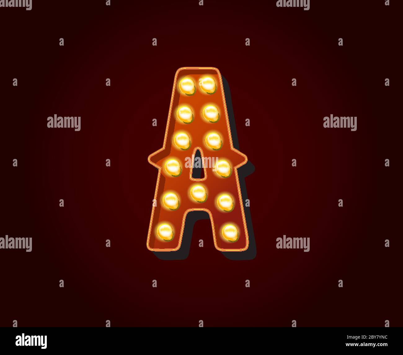 Theatre alphabet Stock Vector Images - Alamy