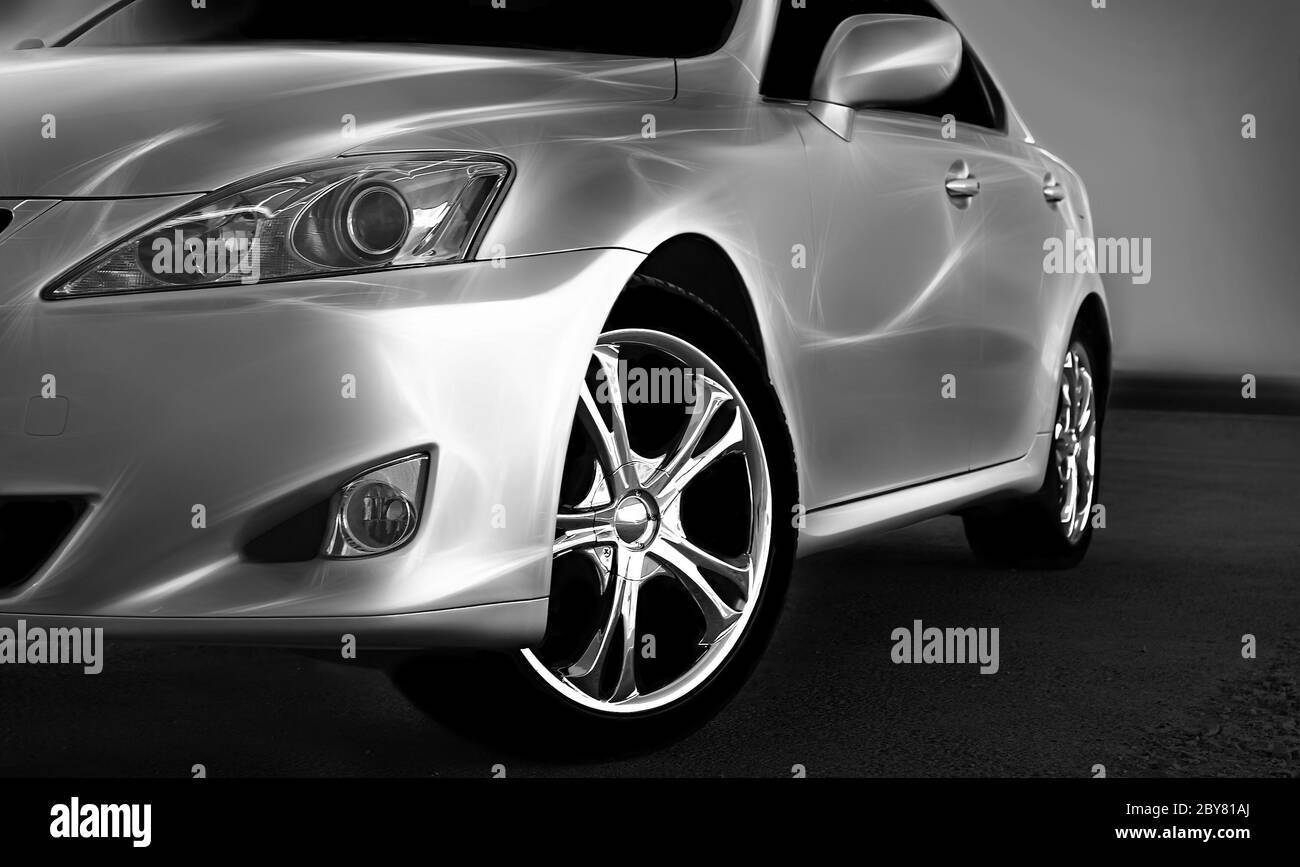 Detail of a beauty and fast sport car Stock Photo - Alamy