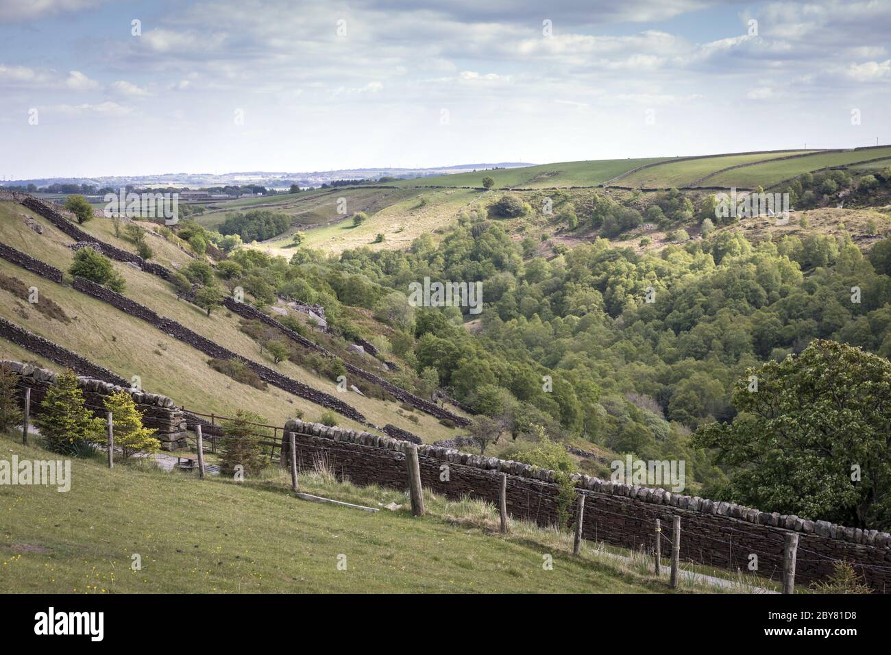 Newsholme Dean, near Keighley, West Yorkshire Stock Photo - Alamy