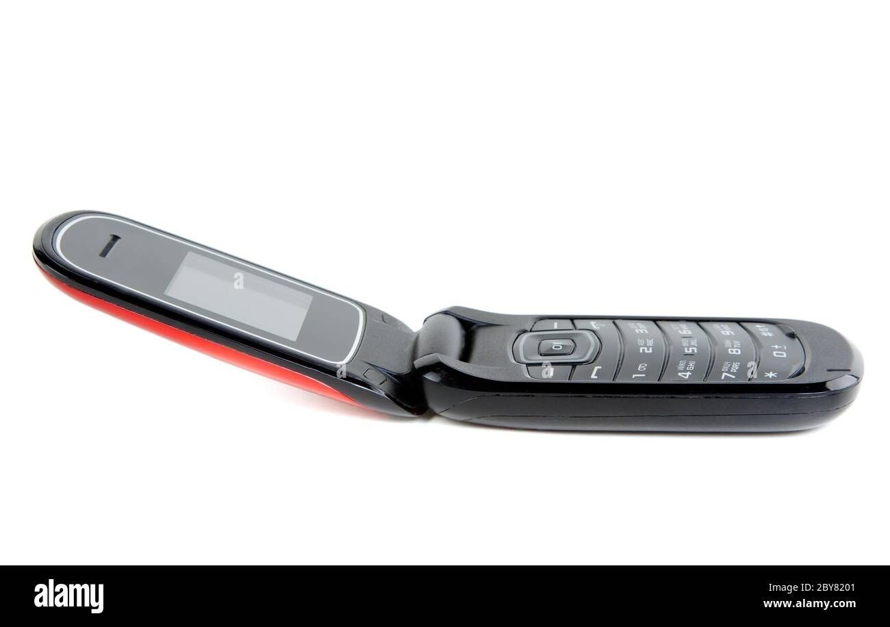 clamshell mobile phone Stock Photo - Alamy