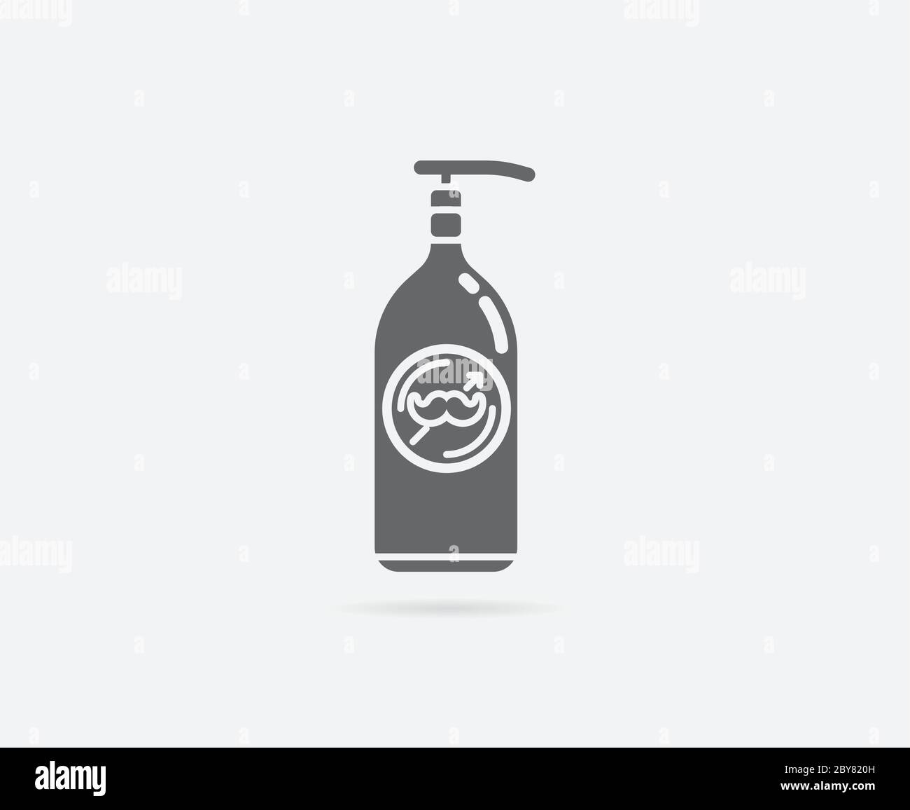 Shampoo Gel or Conditioner for Hair Vector Element or Icon ...