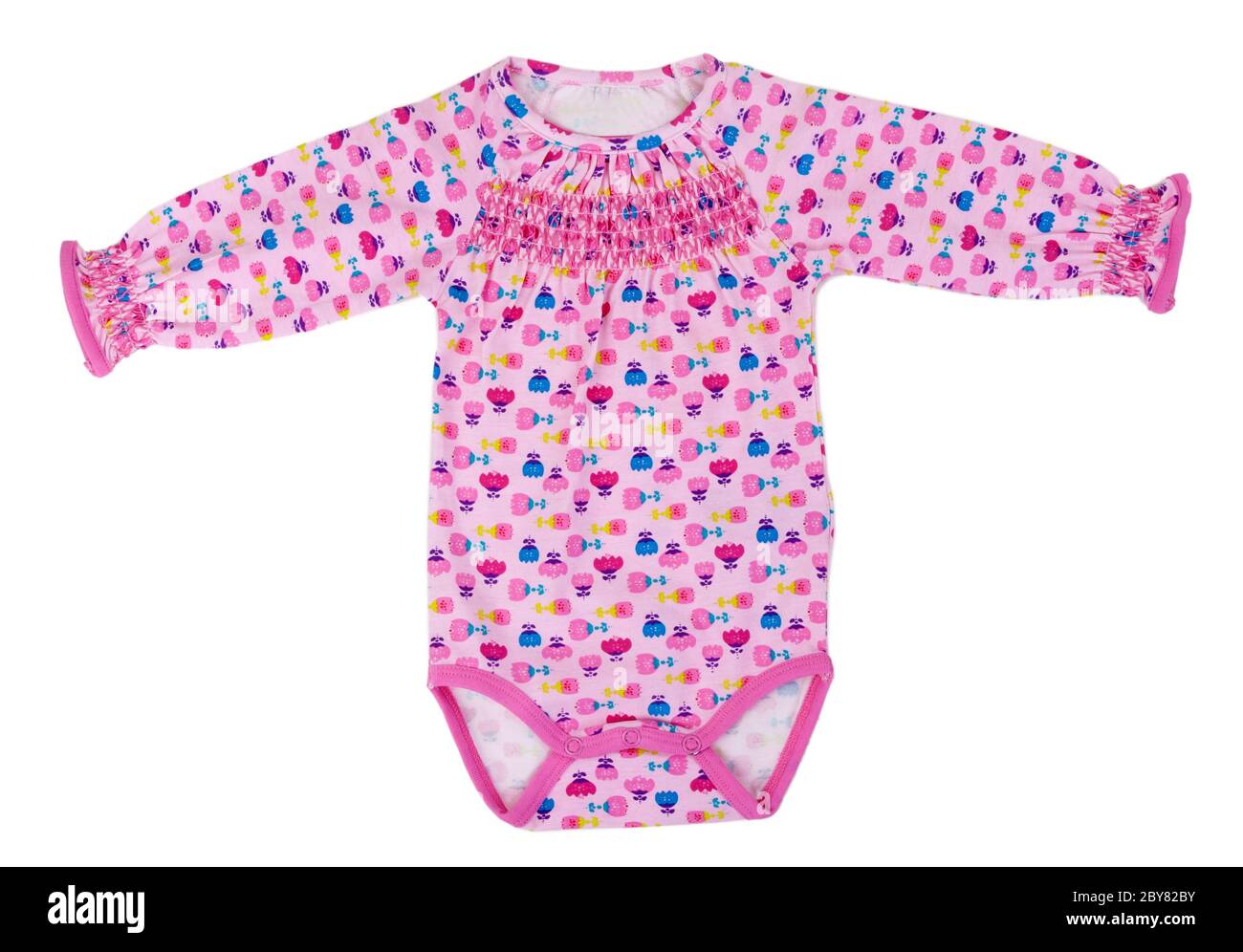 Colored clothes baby Stock Photo - Alamy