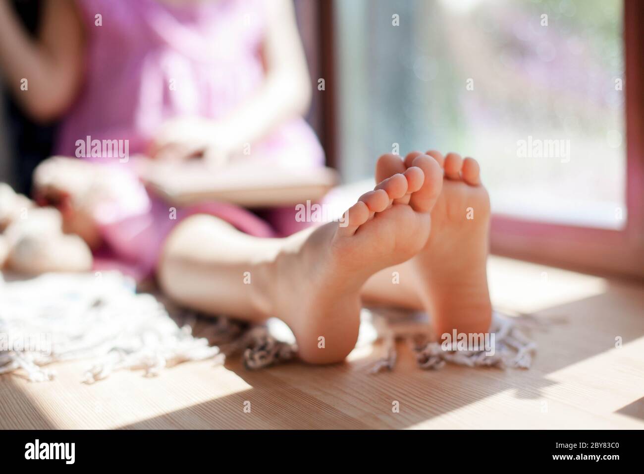Little Girl Feet High Resolution Stock Photography and Images - Alamy
