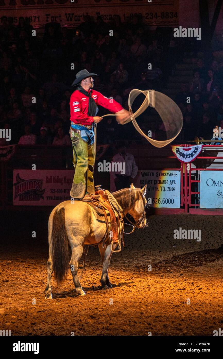 Texas fort worth stockyards rodeo hi-res stock photography and images ...