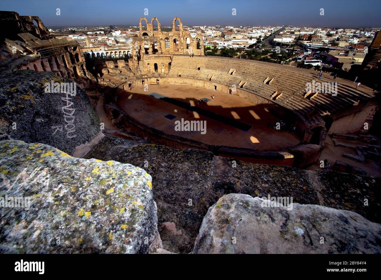 inside of el jem Stock Photo - Alamy