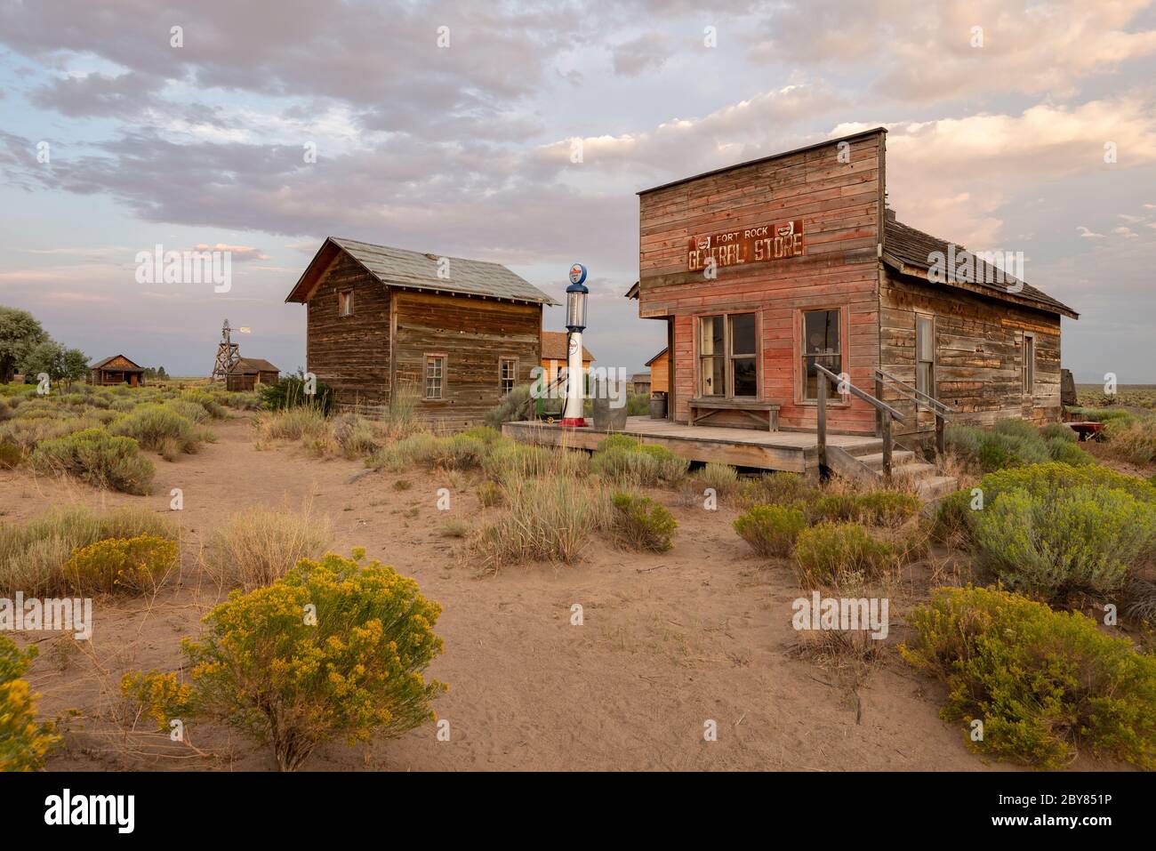 USA, Oregon,Fort Rock Homestead Museum Stock Photo - Alamy