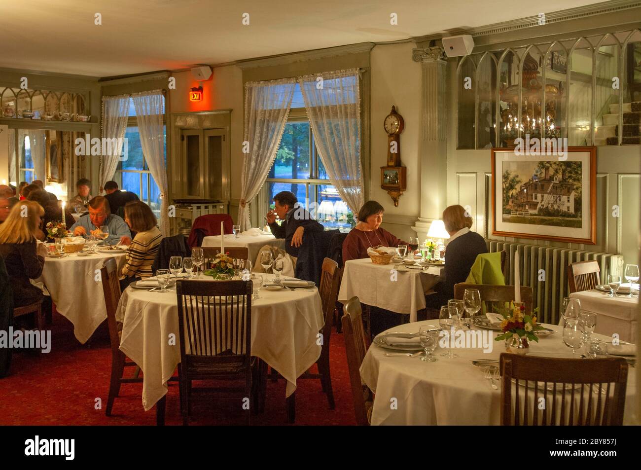 USA, New England, Indian Summer, East, Massachusetts, The Red Lion Inn ...