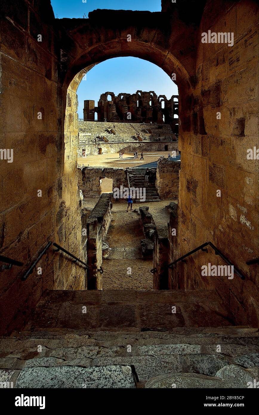 stairs of arena Stock Photo - Alamy