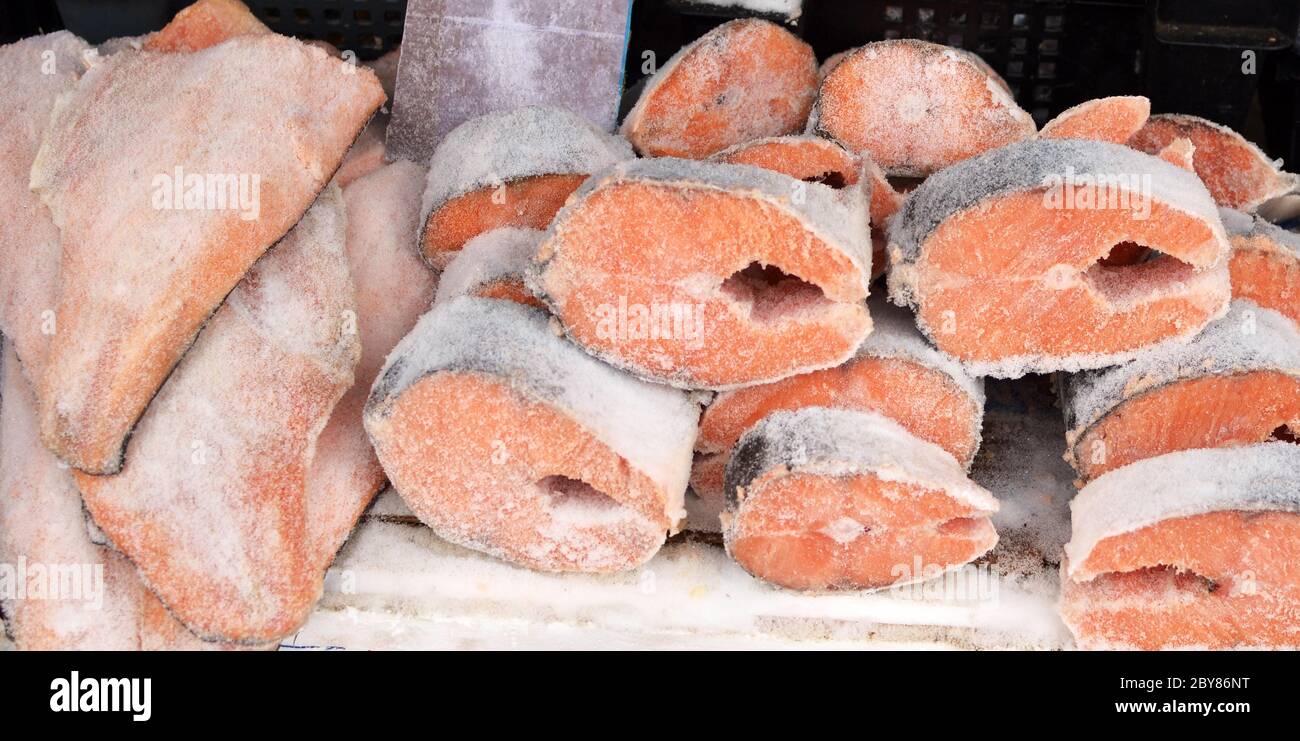 Ready to eat frozen fish hi-res stock photography and images - Alamy