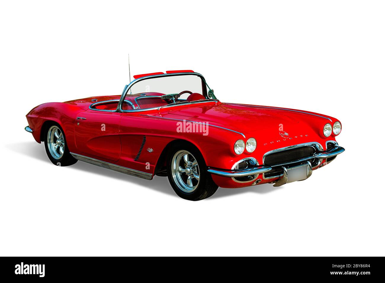 1962 Corvette Roadster Custom Stock Photo - Alamy