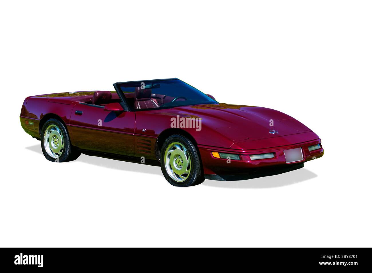 Chevrolet corvette convertible Cut Out Stock Images & Pictures - Alamy